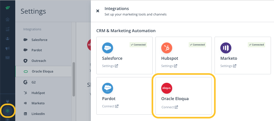 Oracle Eloqua Integration Initial Integration Guide Rollworks