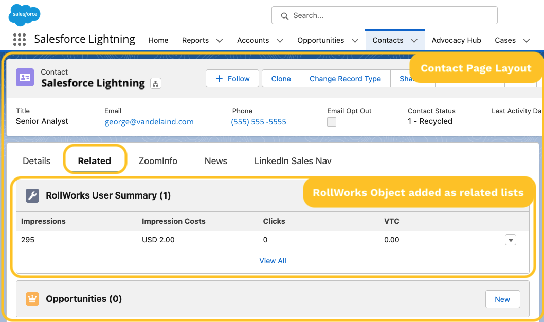 Salesforce Integration: Initial Installation Guide – RollWorks