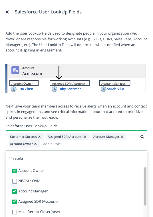 Sales Insights for Salesforce Initial Configuration Guide – AdRoll ABM