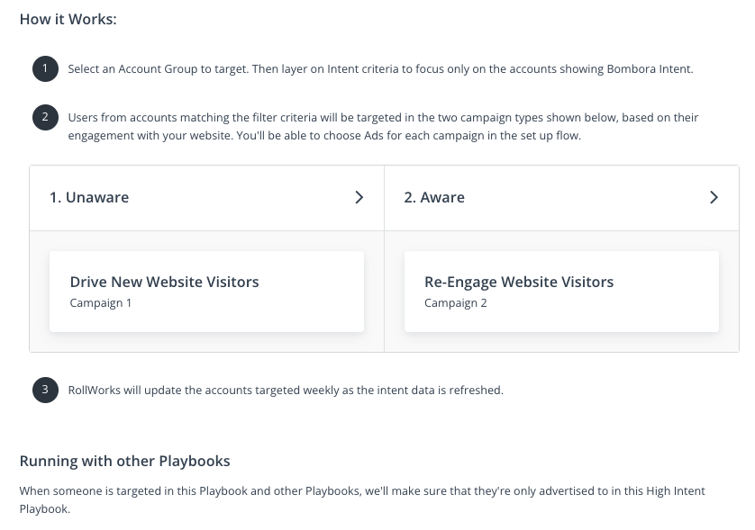 Playbook Definition and Types available – RollWorks