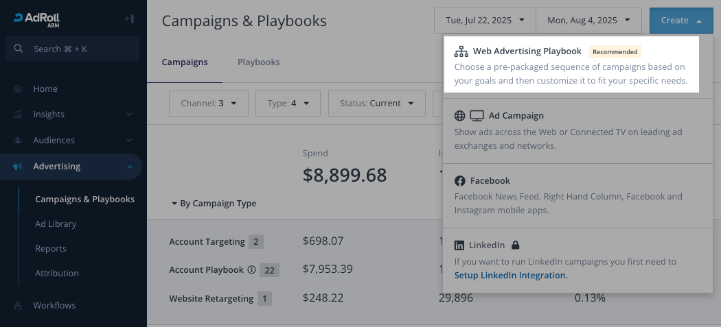 Account Targeting Playbook Guide – AdRoll ABM