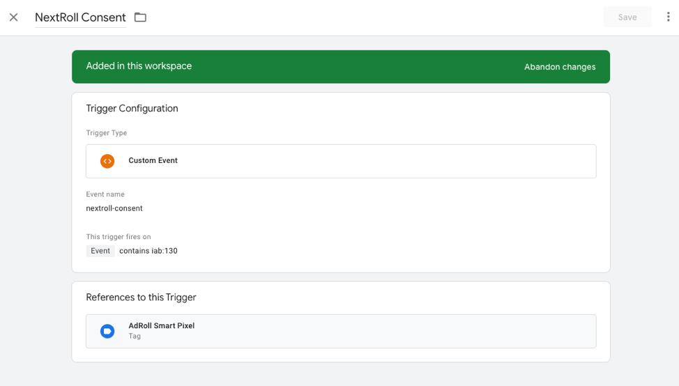 Visitor Consent: Using the NextRoll Cookie Consent Banner to trigger other vendor pixels ...